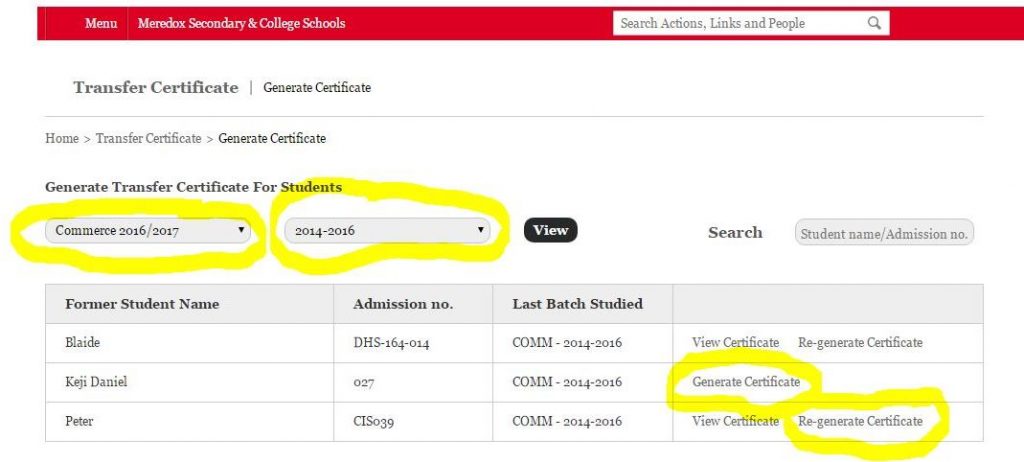 CERTIFICATE GENERATION SOFTWARE - School Software Pro